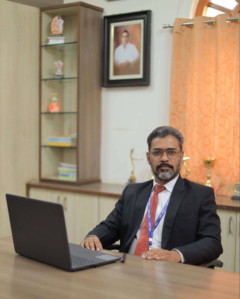 Principal's Message - MIT VGS Pandharpur | Mr. Shivaji Gawali
